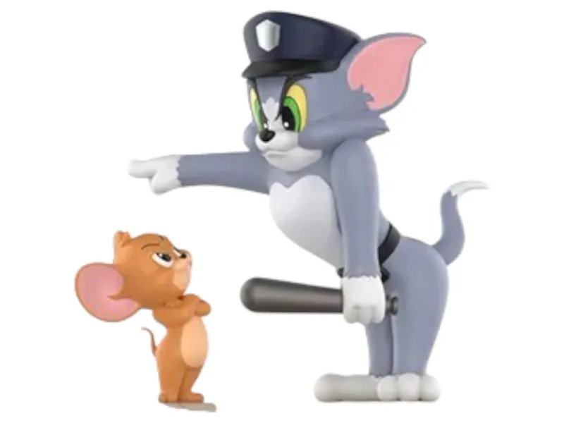 Fashion Tom & Jerry: Forbidden Compass Series No Entry Figures - US Pop ...